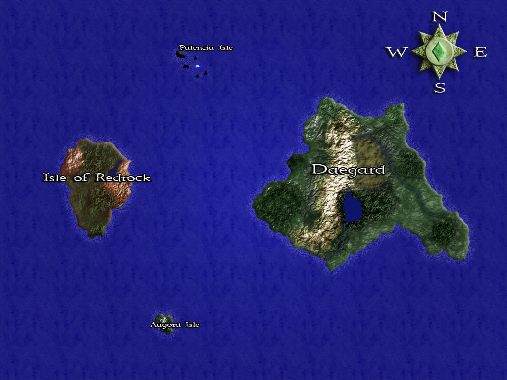 World of Daegard - Map Overview